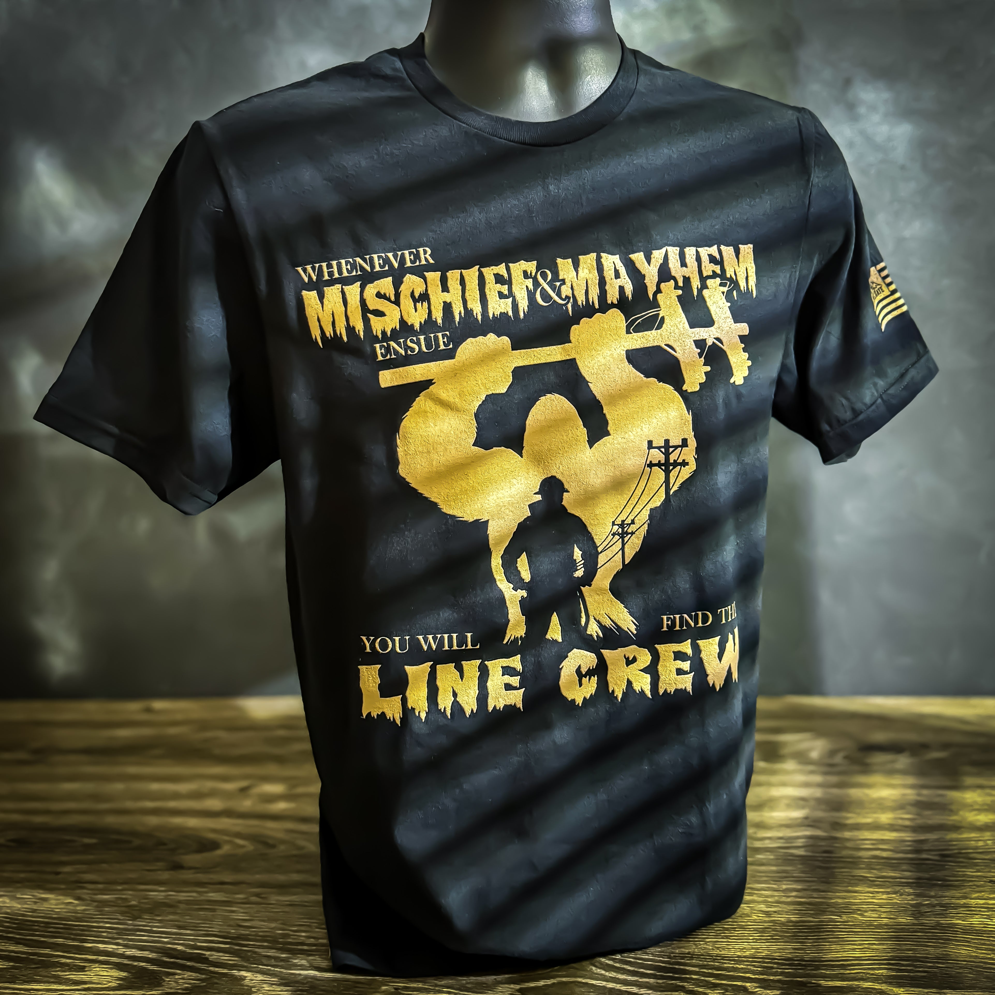 LineMan Mischief & Mayhem Line Crew T-Shirt | The LineCrate