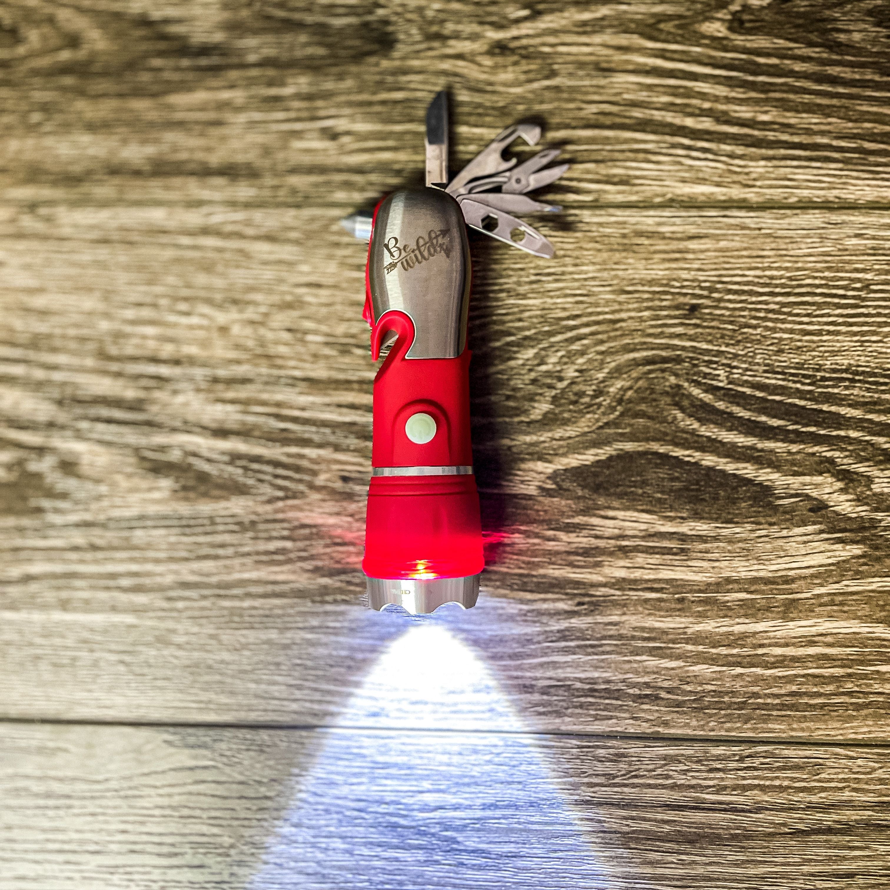 "Be Wild" Flashlight Multi-Tool | The LineCrate